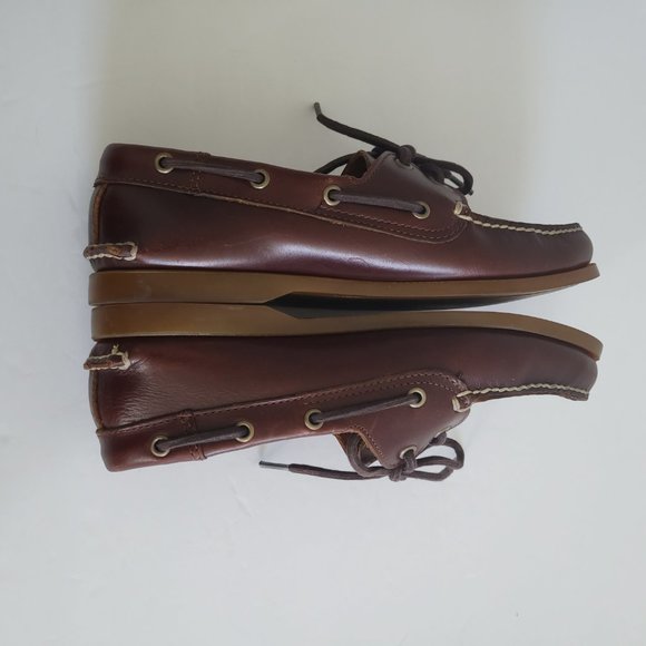 Timberland | Shoes | Timberland Deck Shoes Mens Size 85 Genuine Leather ...